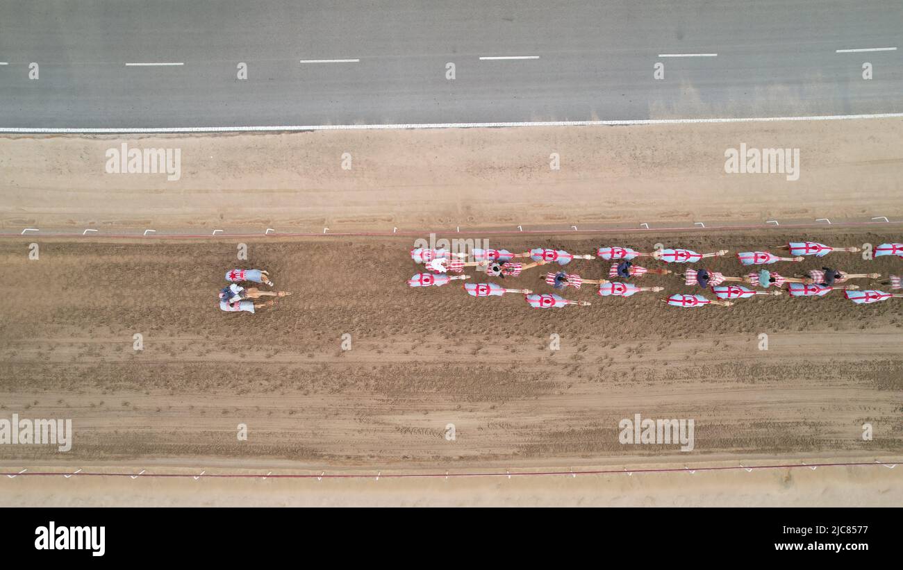 Race track aerial running hi-res stock photography and images - Alamy