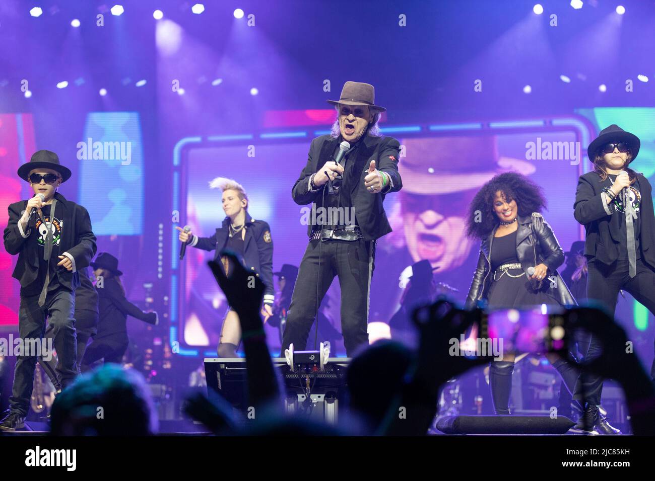 Cologne, Deutschland. 10th June, 2022. Singer, musician Udo LINDENBERG ...