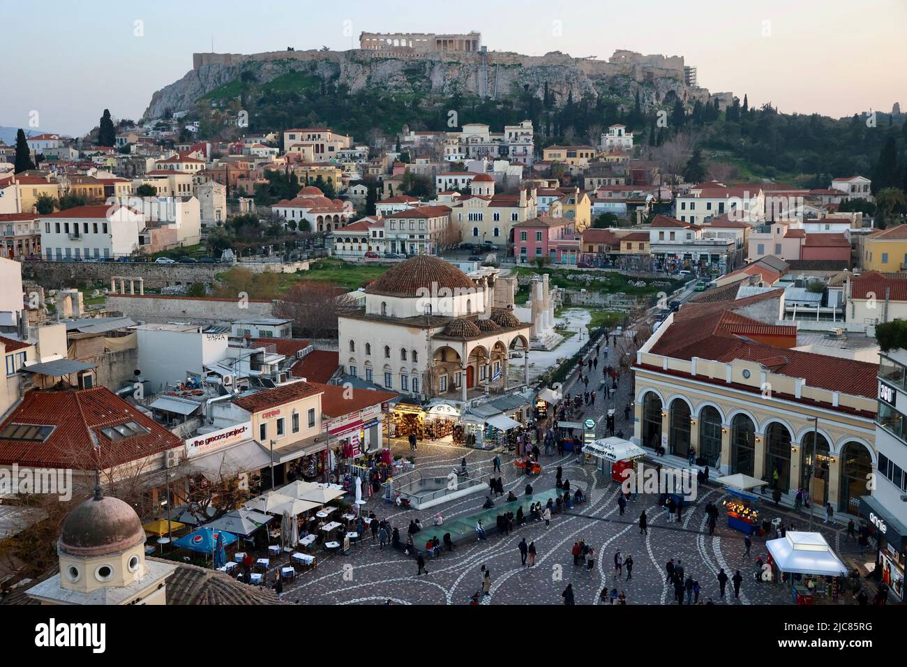 Aerial view of the parthenon hi-res stock photography and images - Alamy