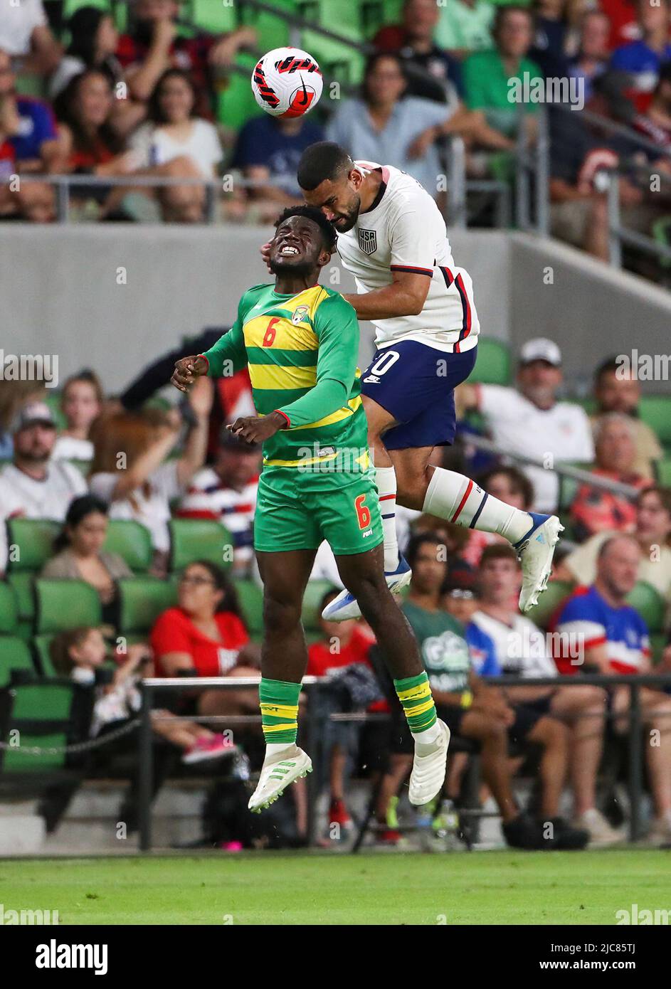 Austin, Texas, USA. 10th June, 2022. United States defender Cameron ...