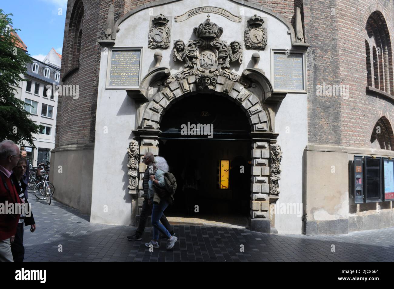 Copenhagen /Denmark/10 June 2022/The round tower built by king ...