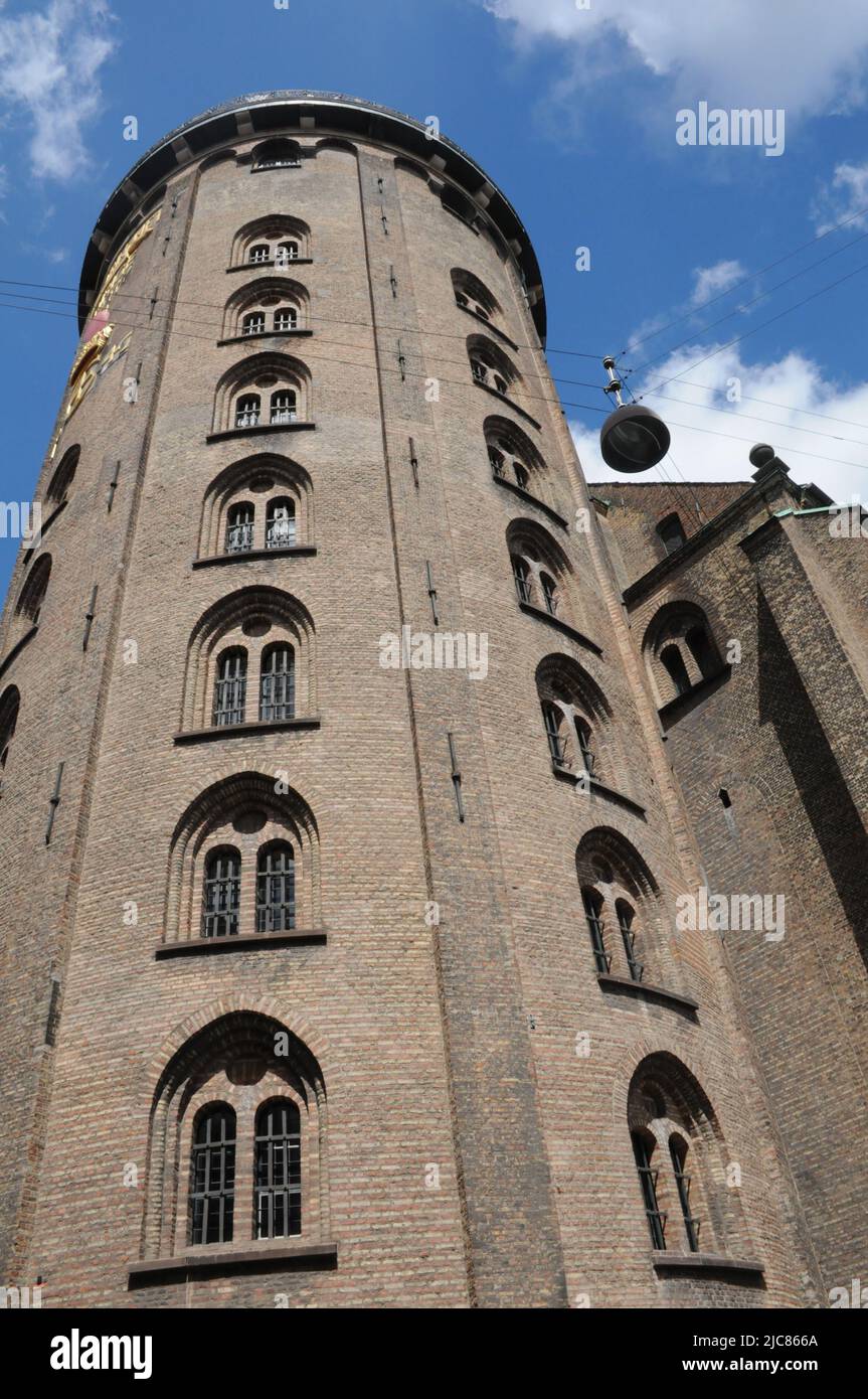 Copenhagen /Denmark/10 June 2022/The round tower built by king ...