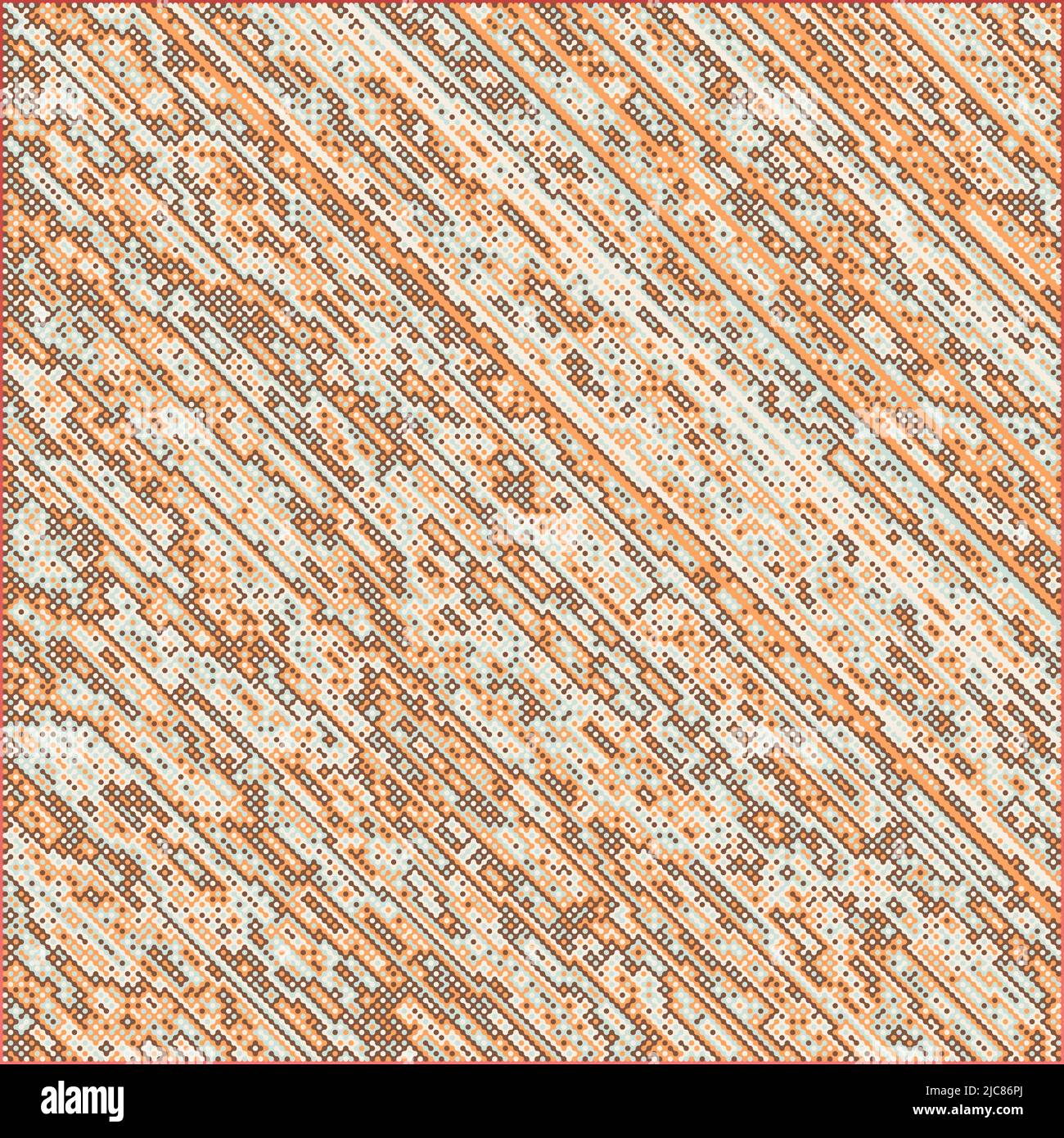 Random color rounded truchet tiling illustration Stock Vector Image ...