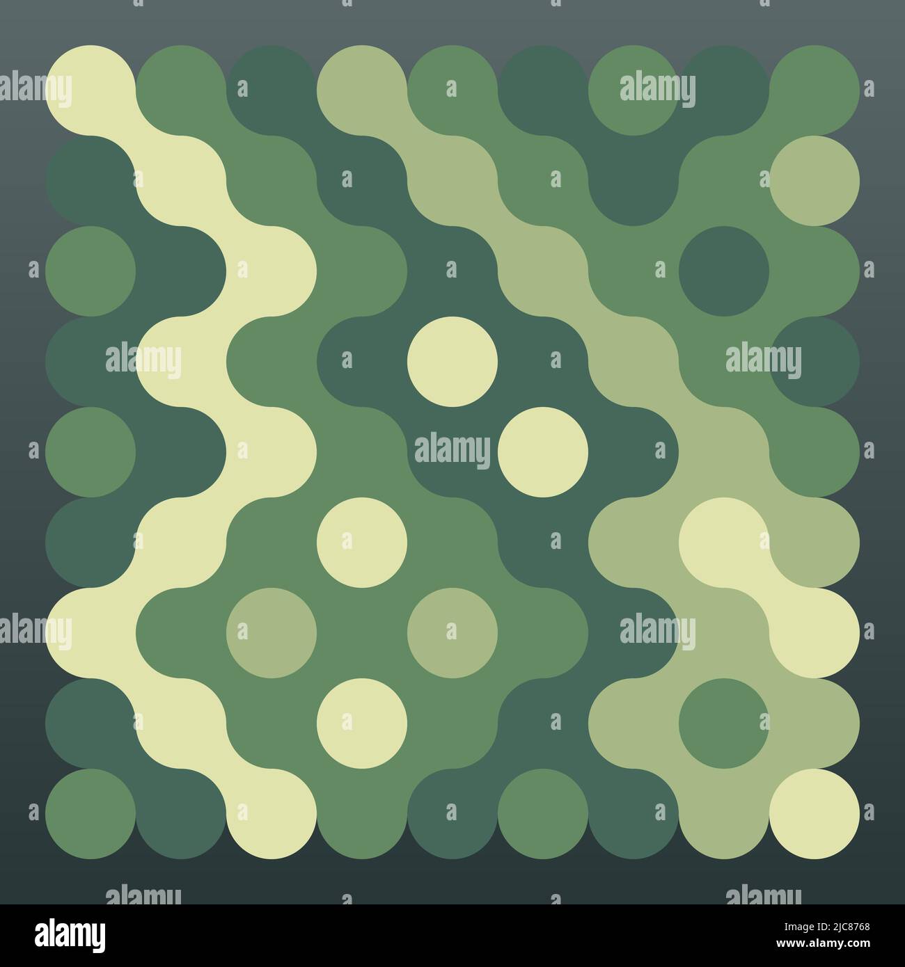Random color rounded truchet tiling illustration Stock Vector Image ...