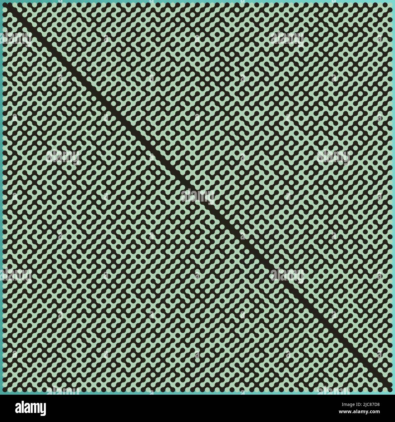 Random color rounded truchet tiling illustration Stock Vector Image ...