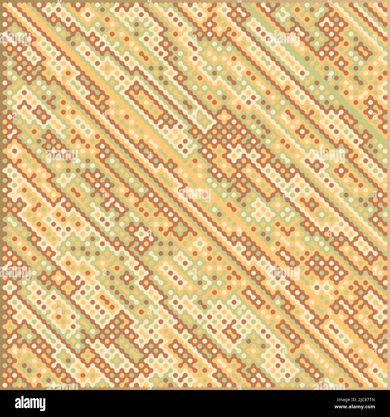 Random color rounded truchet tiling illustration Stock Vector Image ...