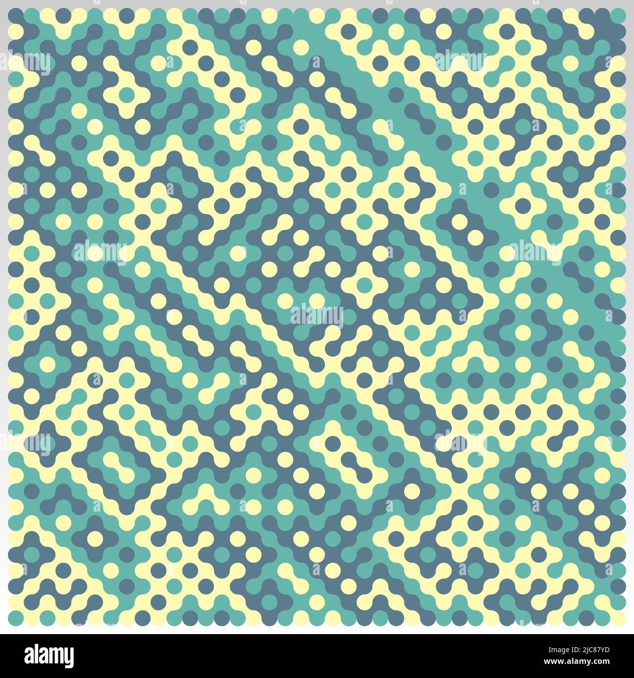 Random color rounded truchet tiling illustration Stock Vector Image ...
