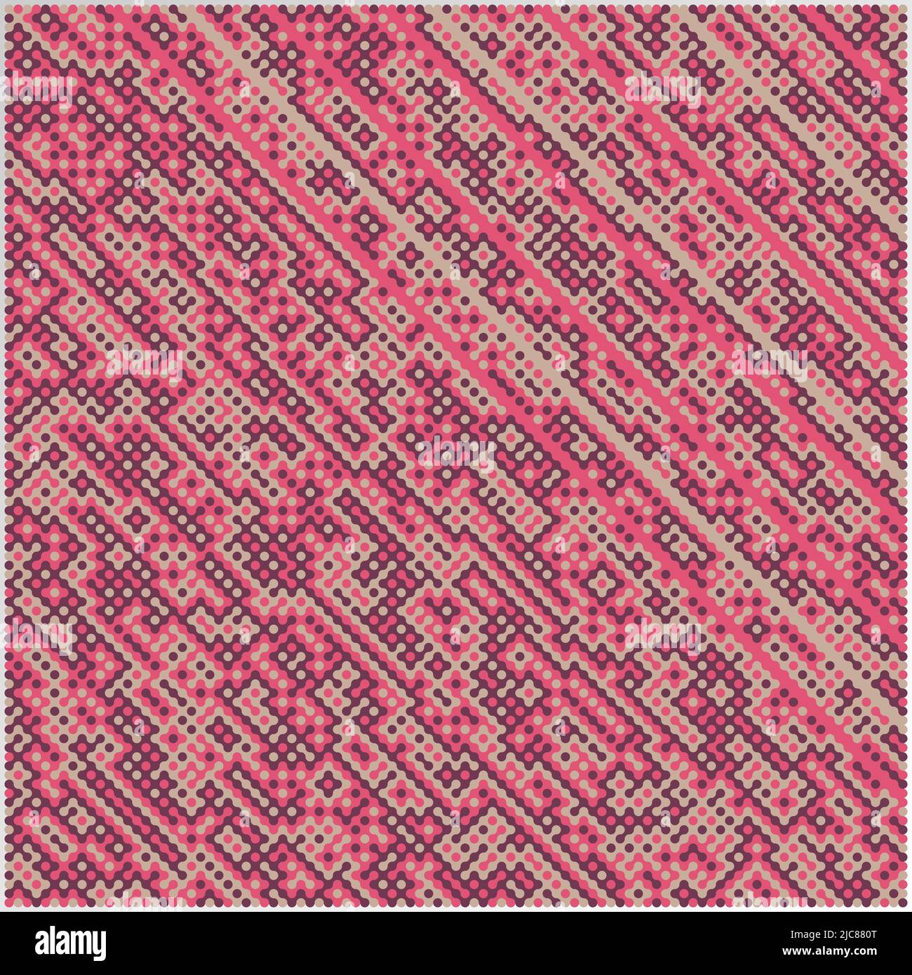 Random color rounded truchet tiling illustration Stock Vector Image ...