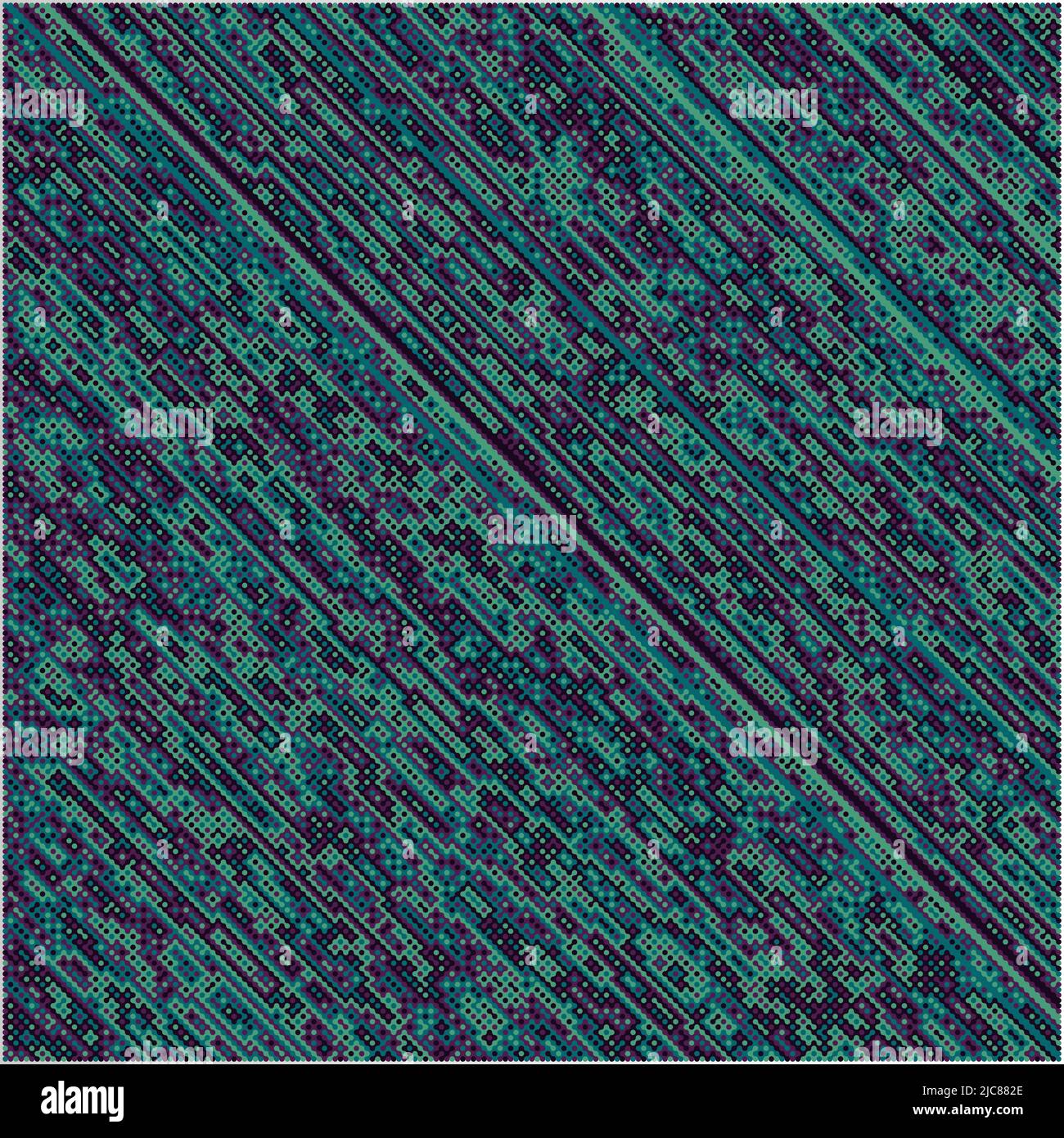 Random color rounded truchet tiling illustration Stock Vector Image ...