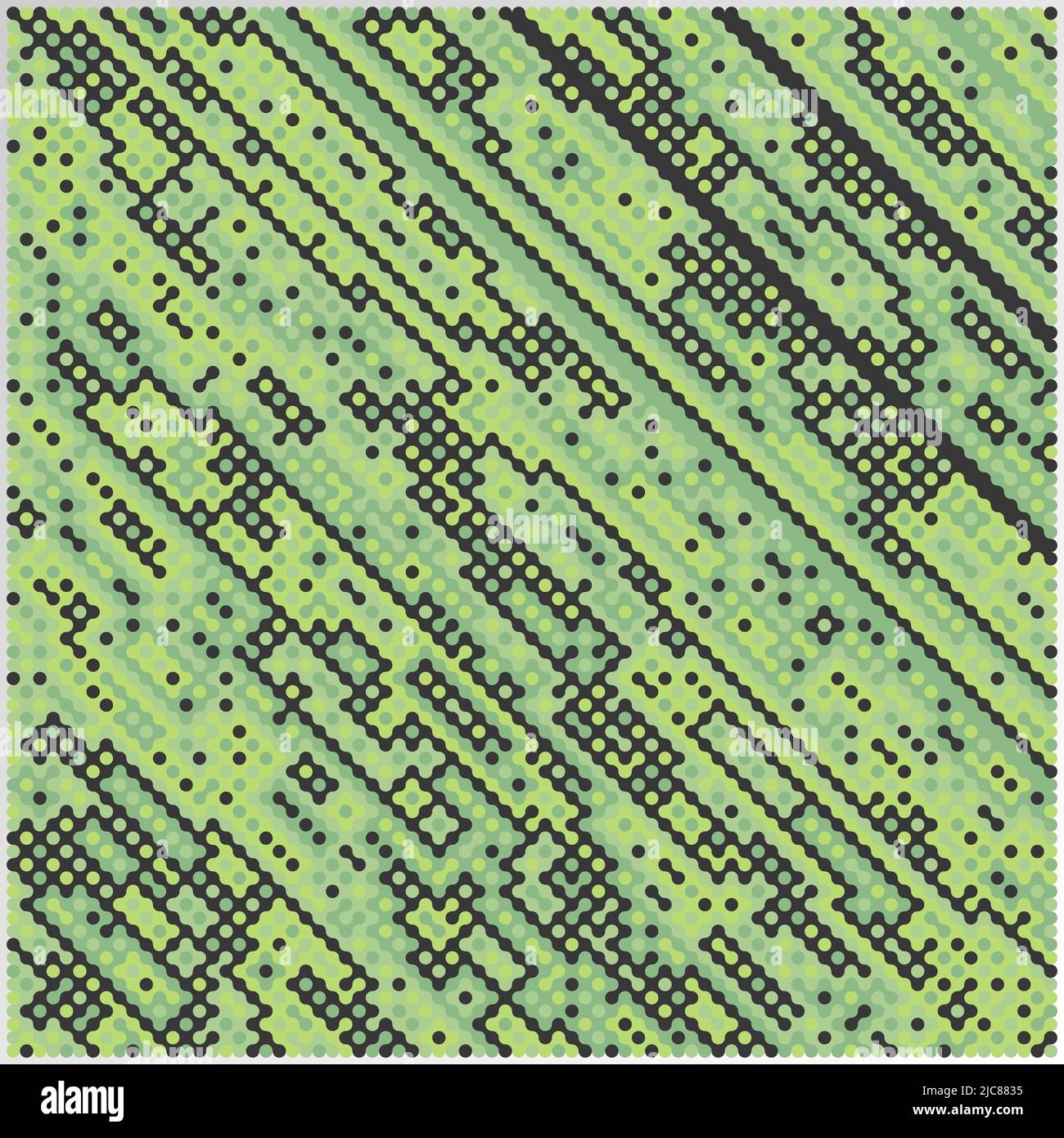 Random color rounded truchet tiling illustration Stock Vector Image ...