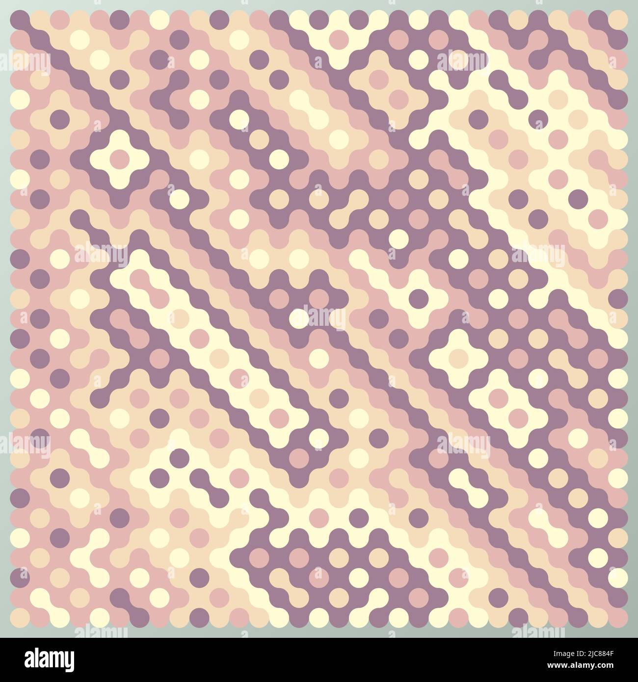 Random color rounded truchet tiling illustration Stock Vector Image ...