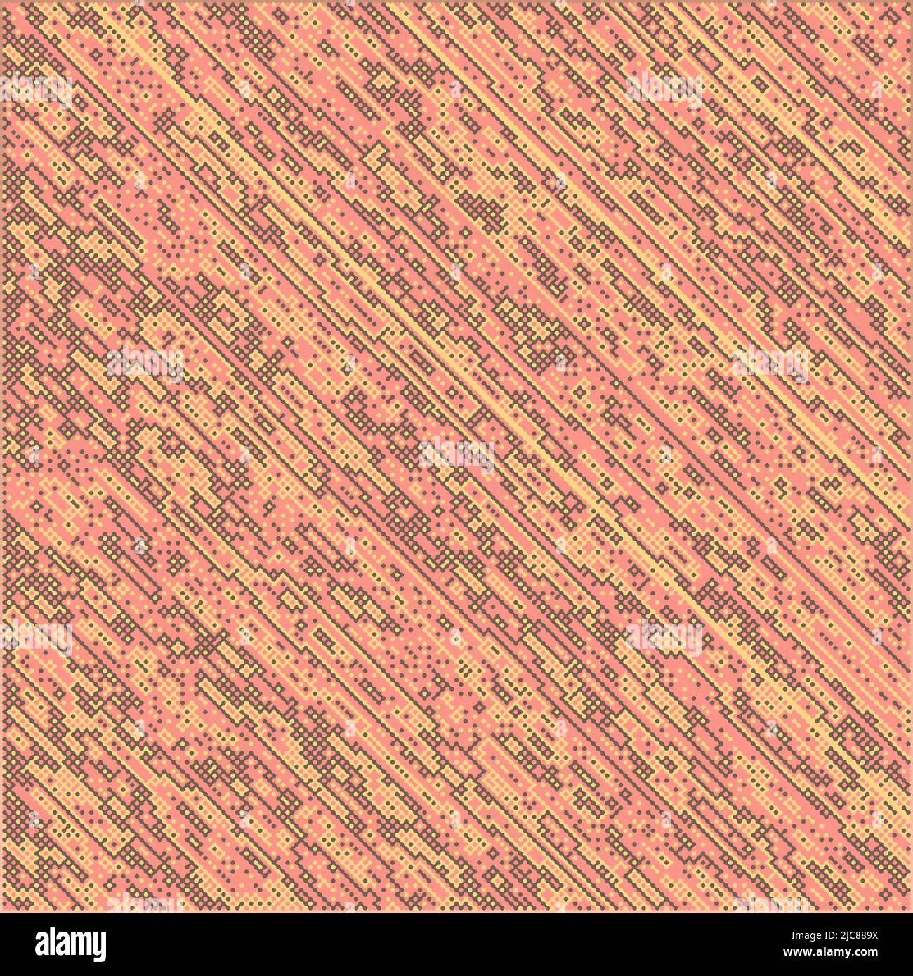 Random color rounded truchet tiling illustration Stock Vector Image ...