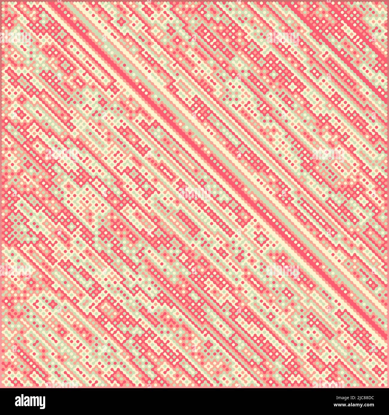 Random color rounded truchet tiling illustration Stock Vector Image ...