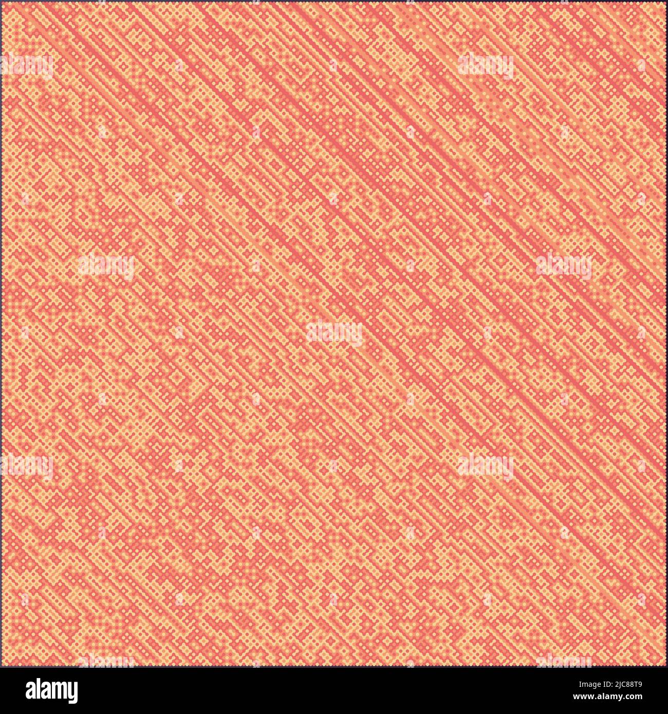 Random color rounded truchet tiling illustration Stock Vector Image ...