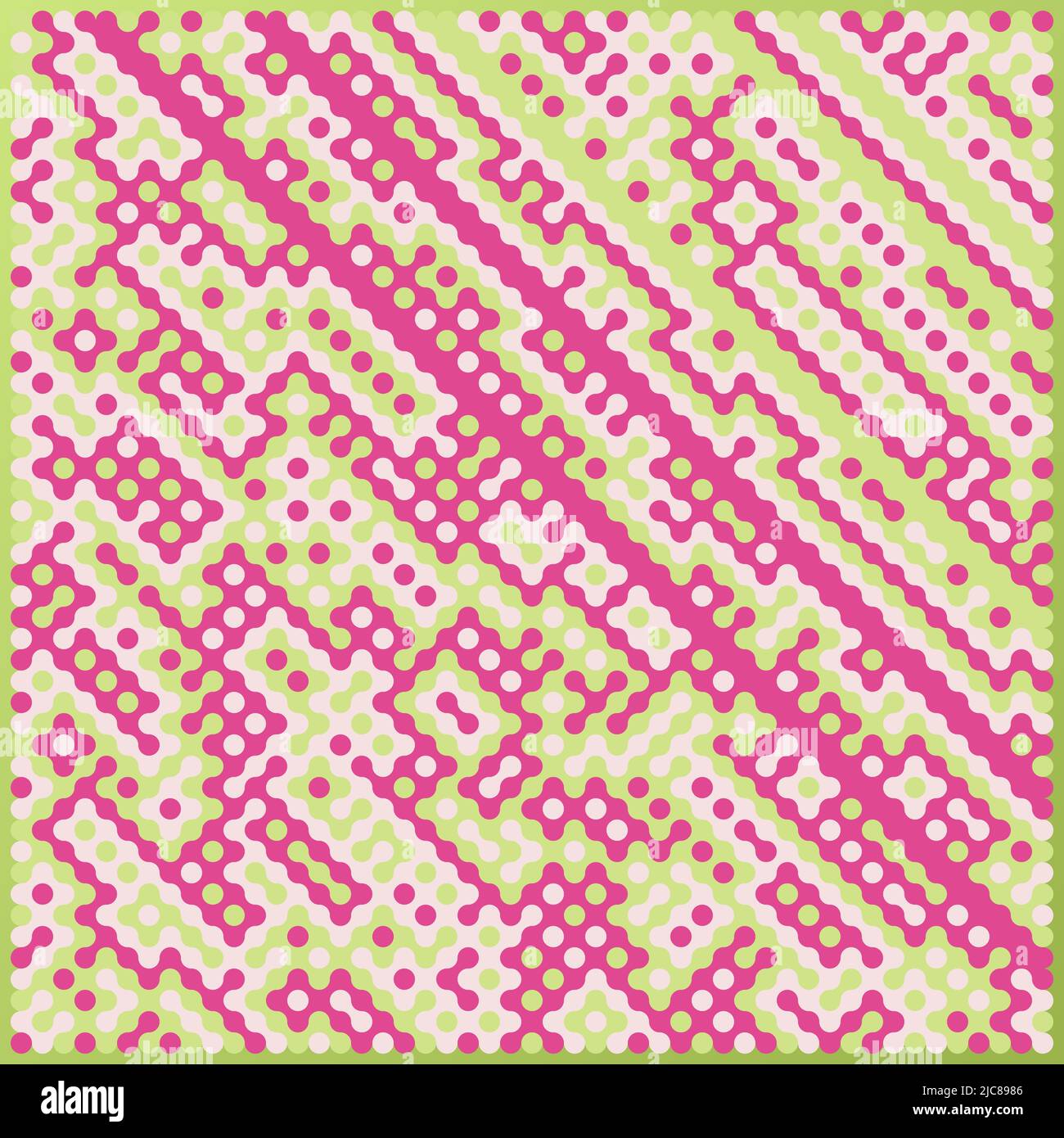 Random color rounded truchet tiling illustration Stock Vector Image ...