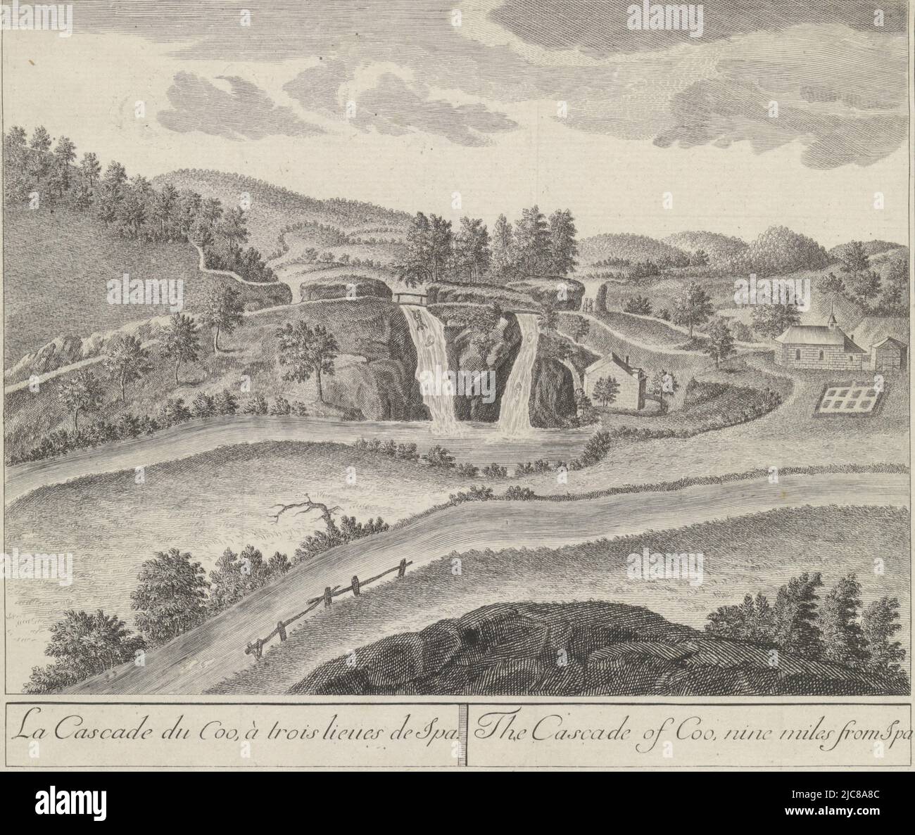 Coo waterfalls la cascade du coo hi-res stock photography and images ...