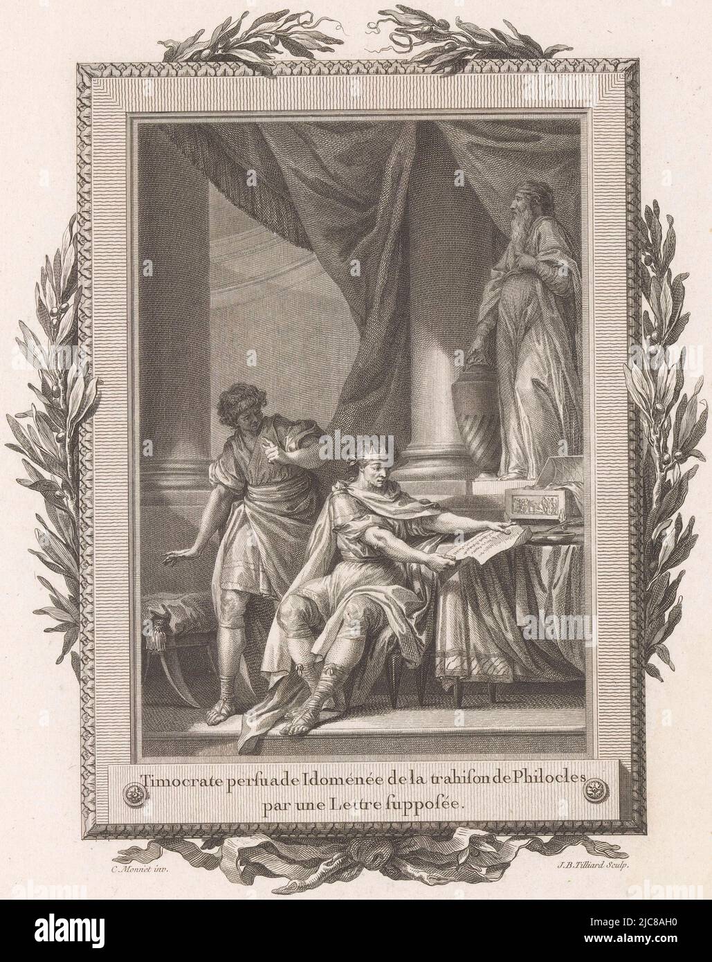 Timocrates convinces idomeneus hi-res stock photography and images - Alamy