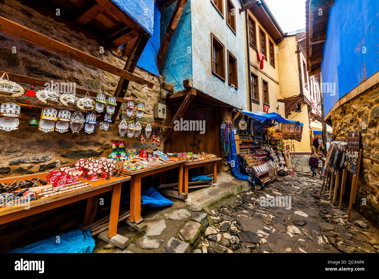 BURSA, TURKEY - MARCH 6, 2022: Cumalikizik Village in Bursa, Turkey ...