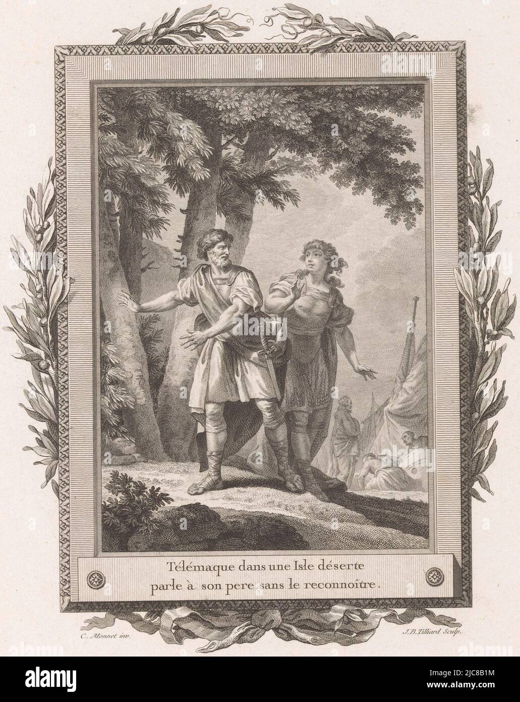 Telemachus speaks hi-res stock photography and images - Alamy