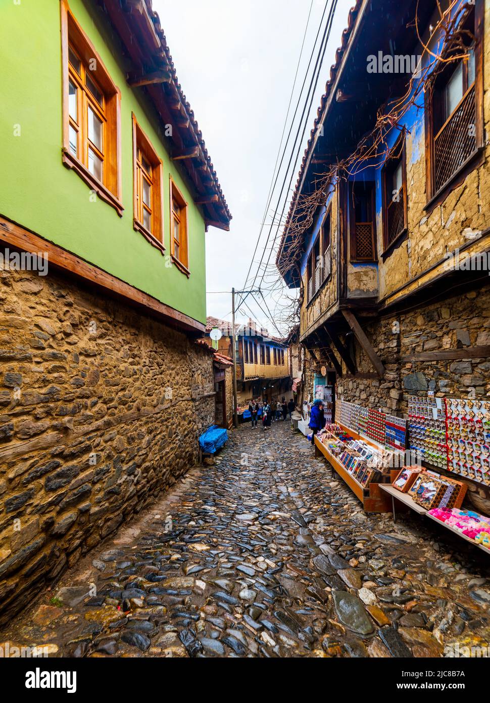 BURSA, TURKEY - MARCH 6, 2022: Cumalikizik Village in Bursa, Turkey ...