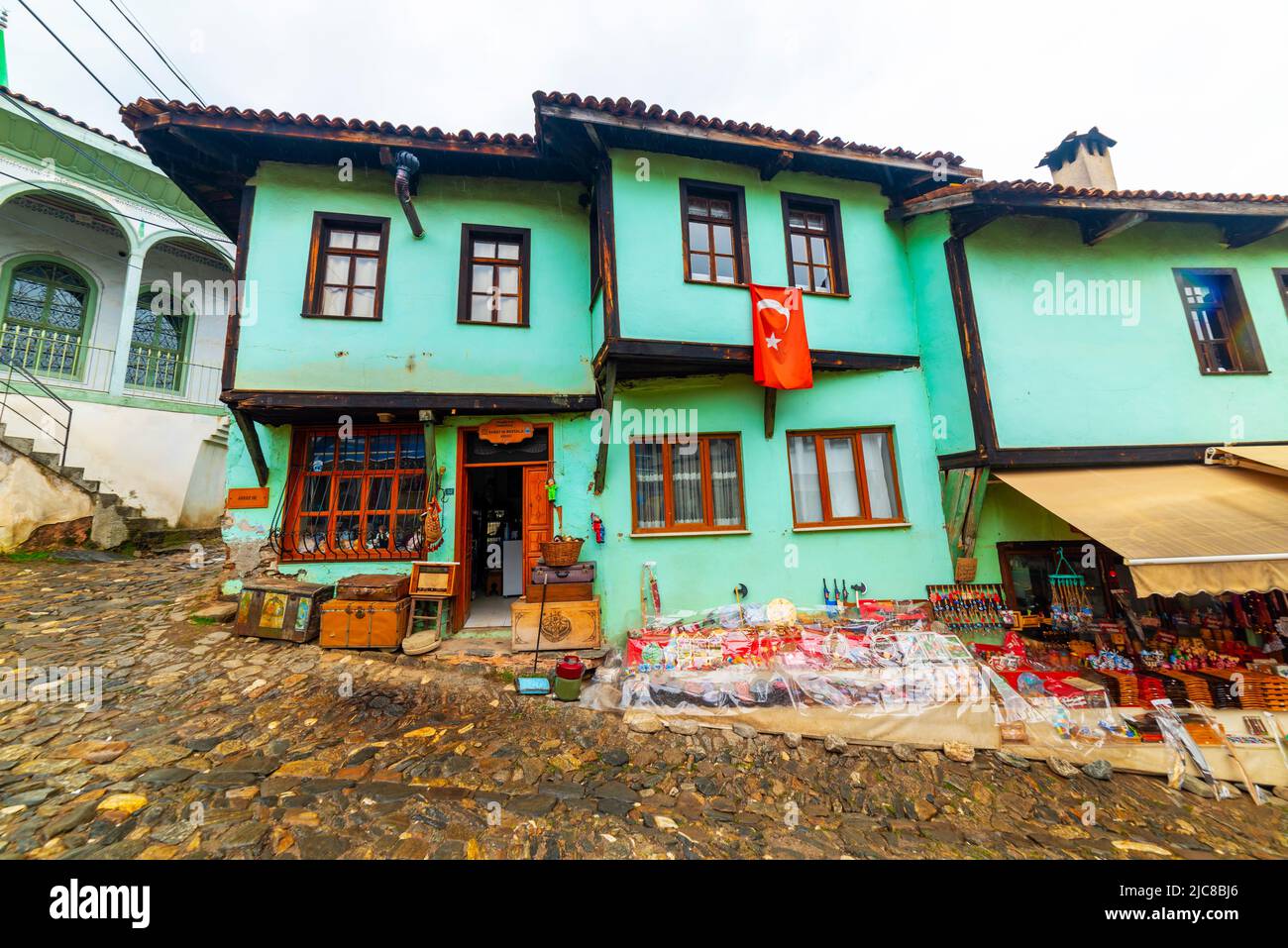 BURSA, TURKEY - MARCH 6, 2022: Cumalikizik Village in Bursa, Turkey ...