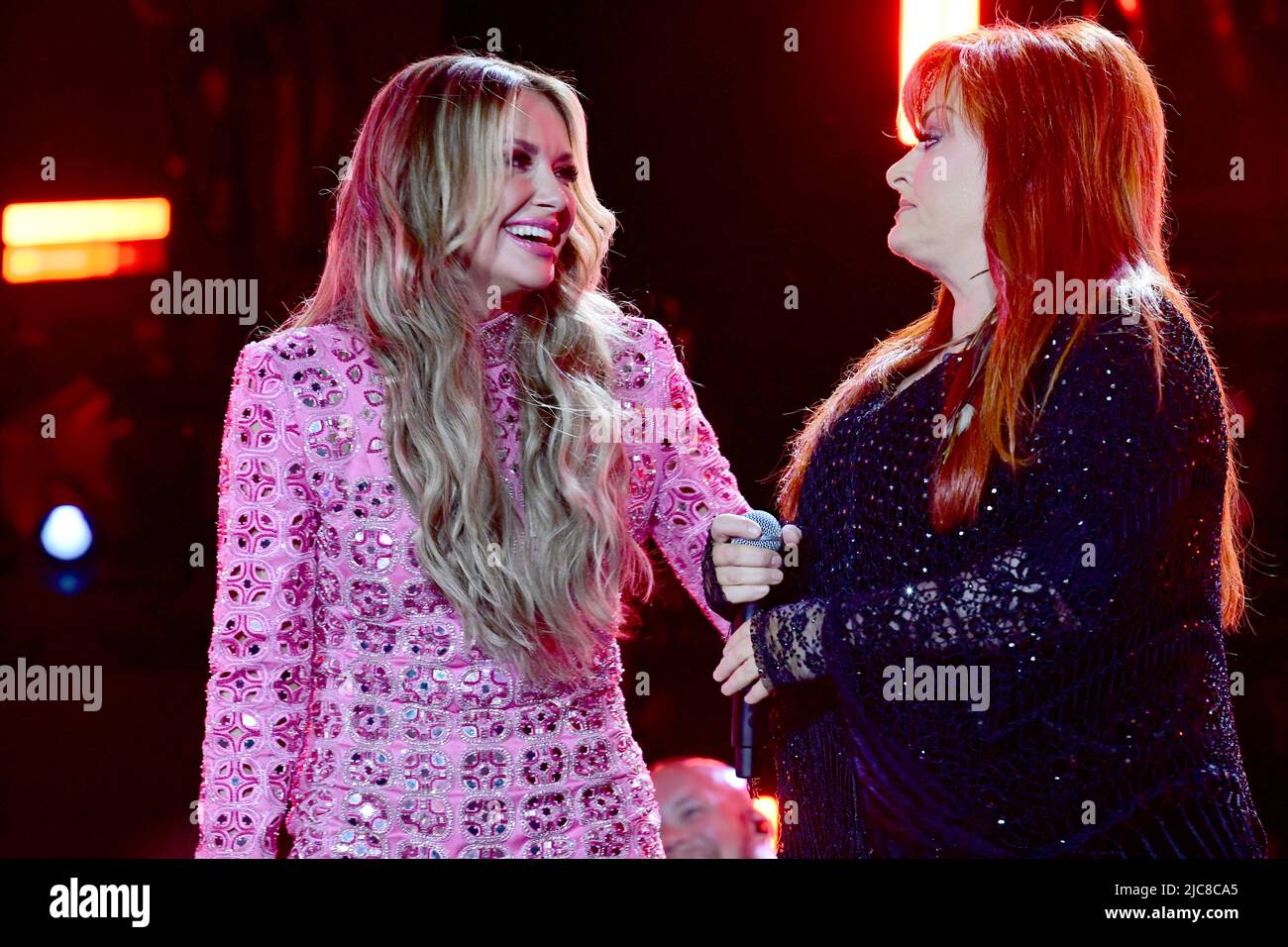 Nashville, Tennessee, USA. 10th June, 2022. Carly Pearcy, Wynonna Judd ...