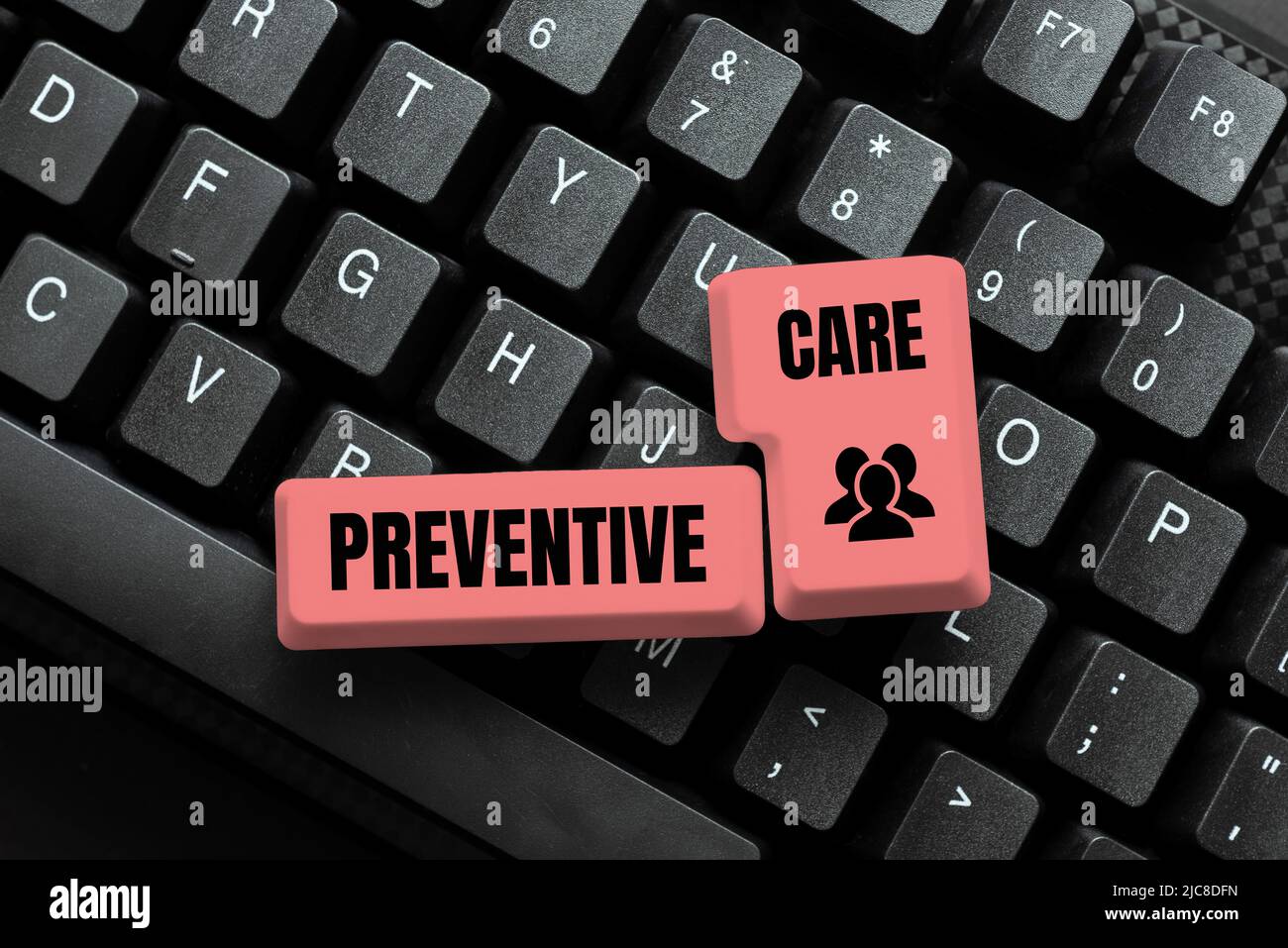 Sign displaying Preventive Care. Conceptual photo Health Prevention ...