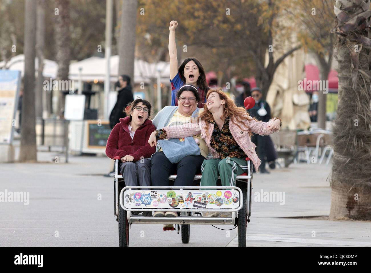 NATALIA DE MOLINA and BRUNA CUSI in FACIL (2022), directed by LAURA JOU ...