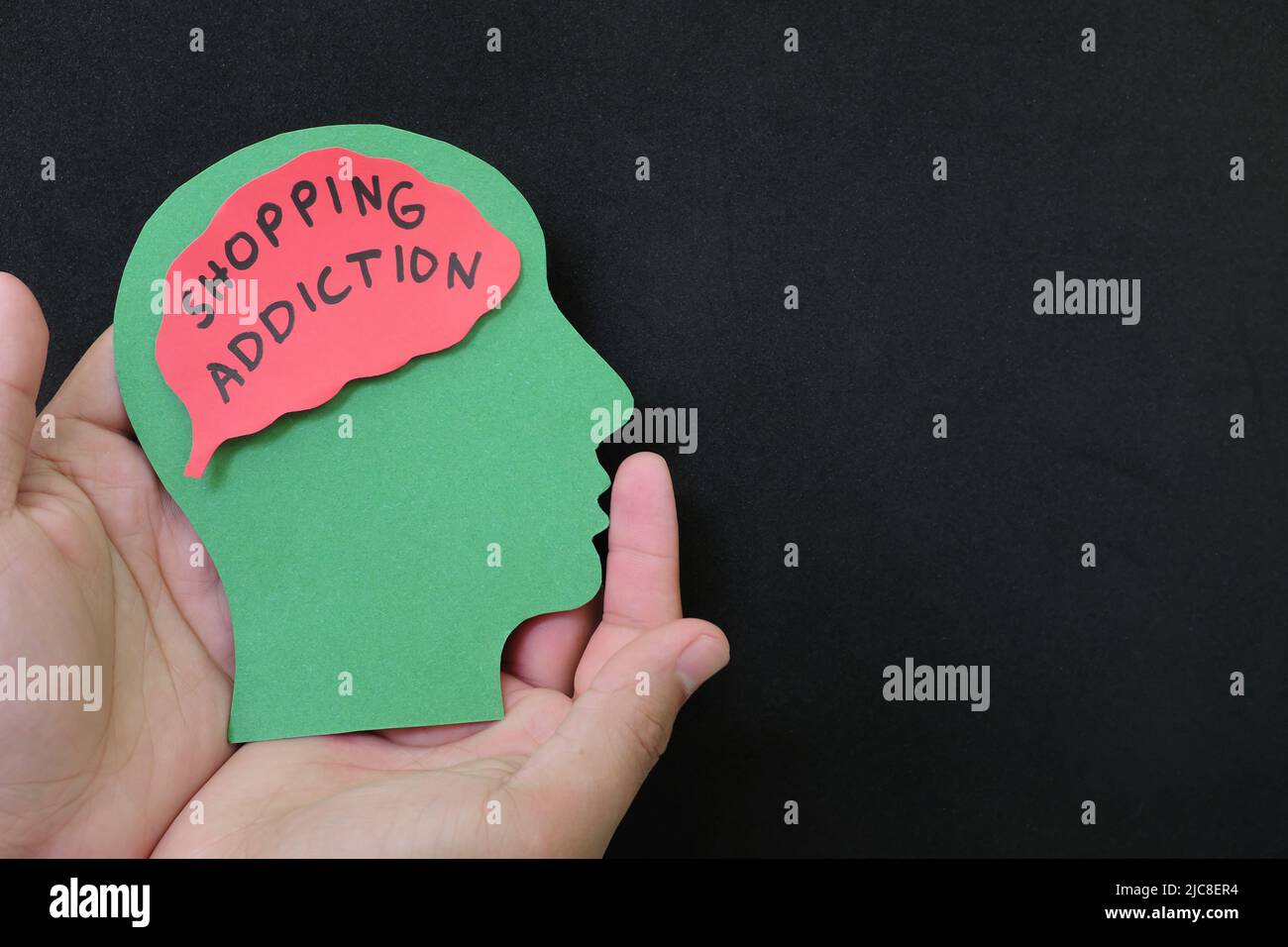 Shopping addiction or shopaholic treatment and how to deal with concept ...