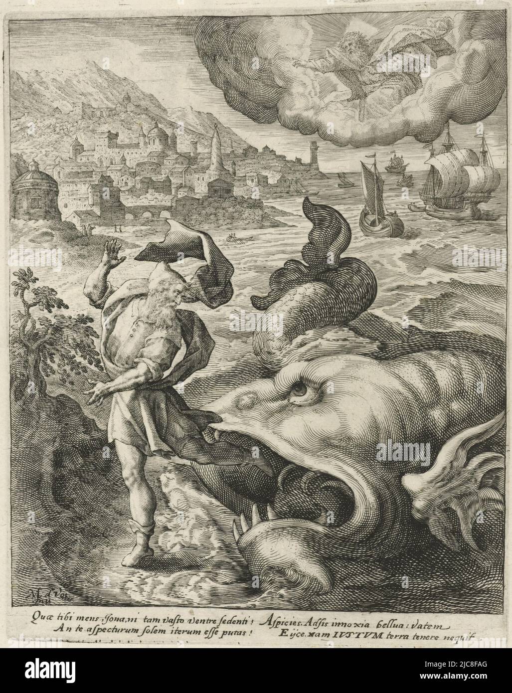 God watches jonah hi-res stock photography and images - Alamy