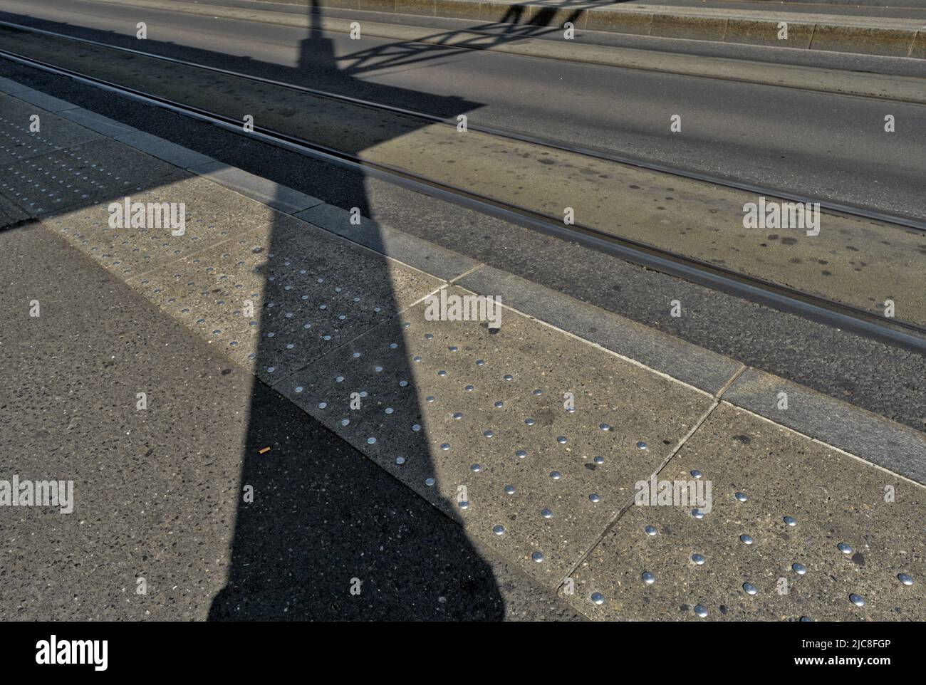 site with scaffolding and steel air vents Stock Photo - Alamy