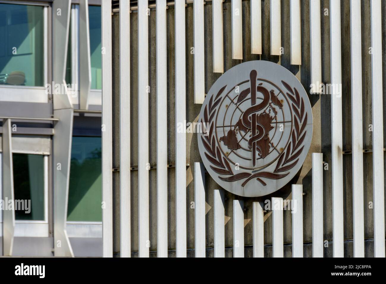 World health organization logo hi-res stock photography and images - Alamy