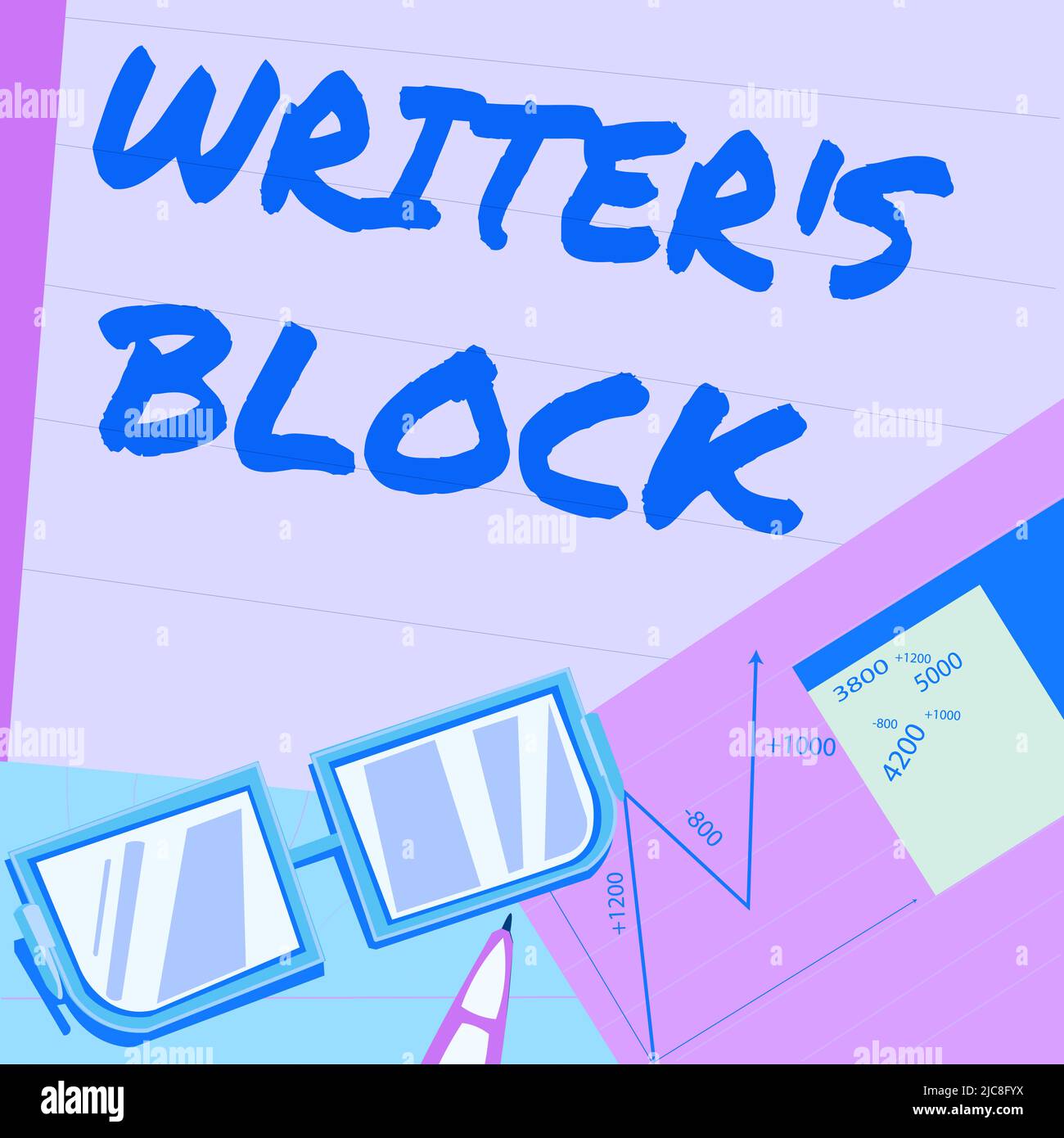 Text sign showing Writer S Block. Business concept Condition of being unable to think of what to ...