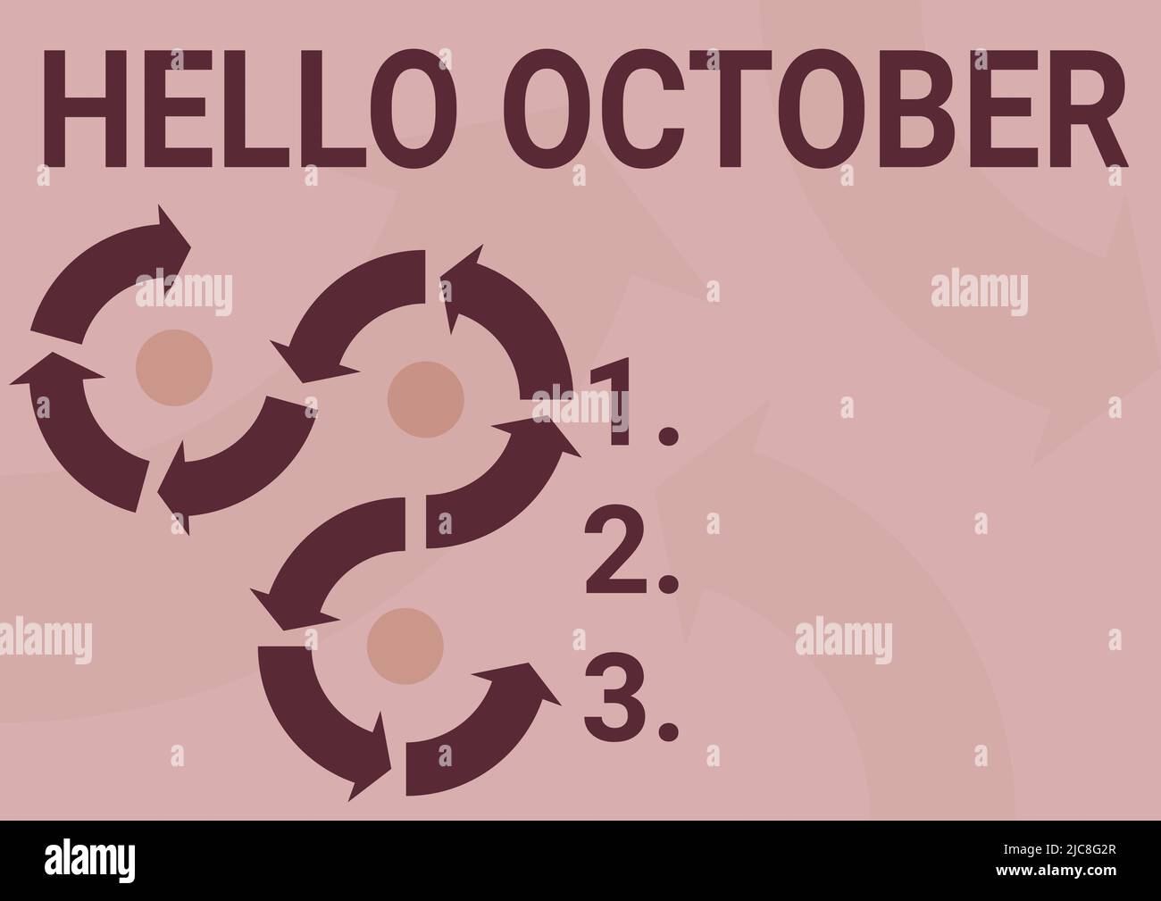 Writing displaying text Hello October. Business concept Last Quarter ...