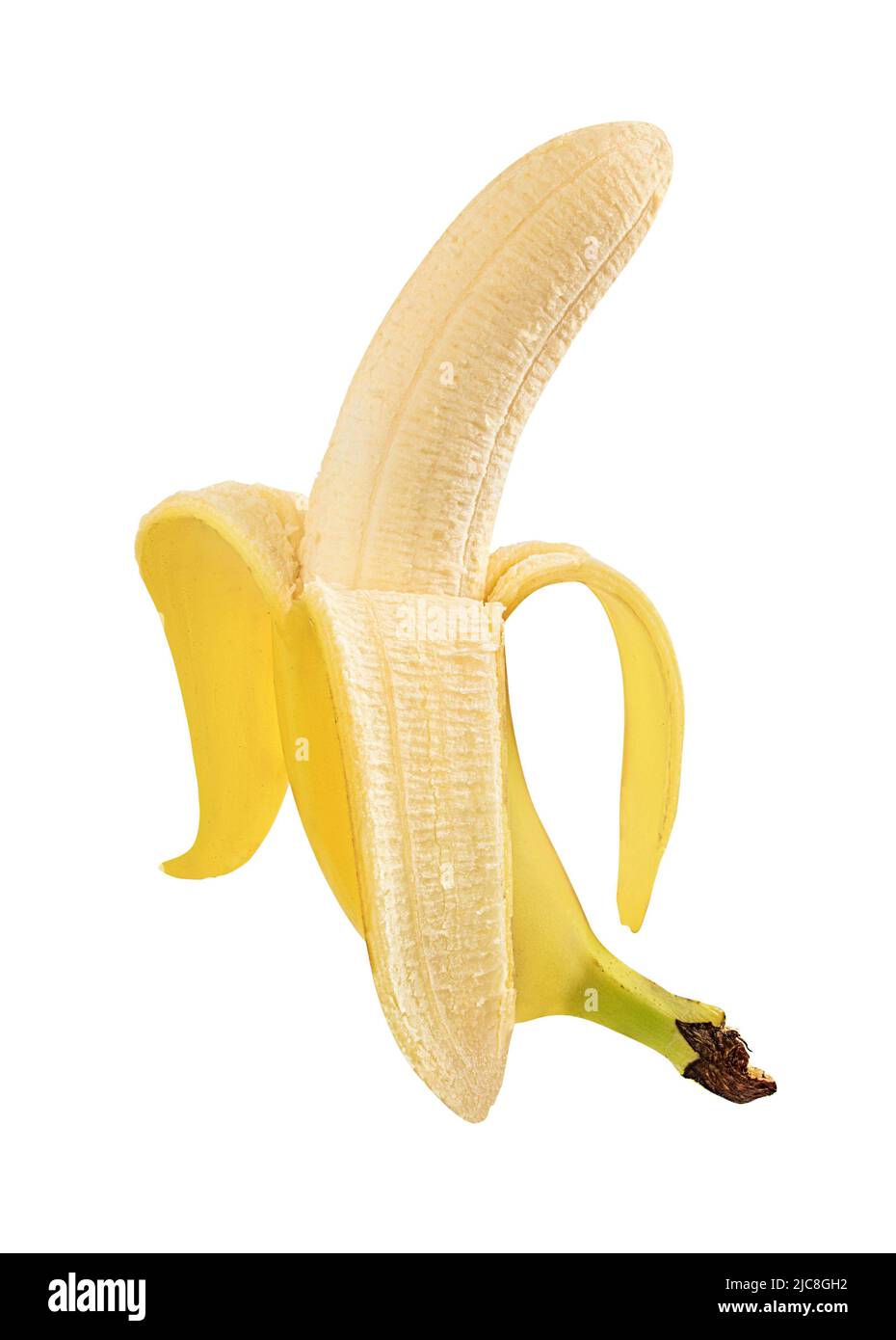 Bananas isolated on white Stock Photo - Alamy