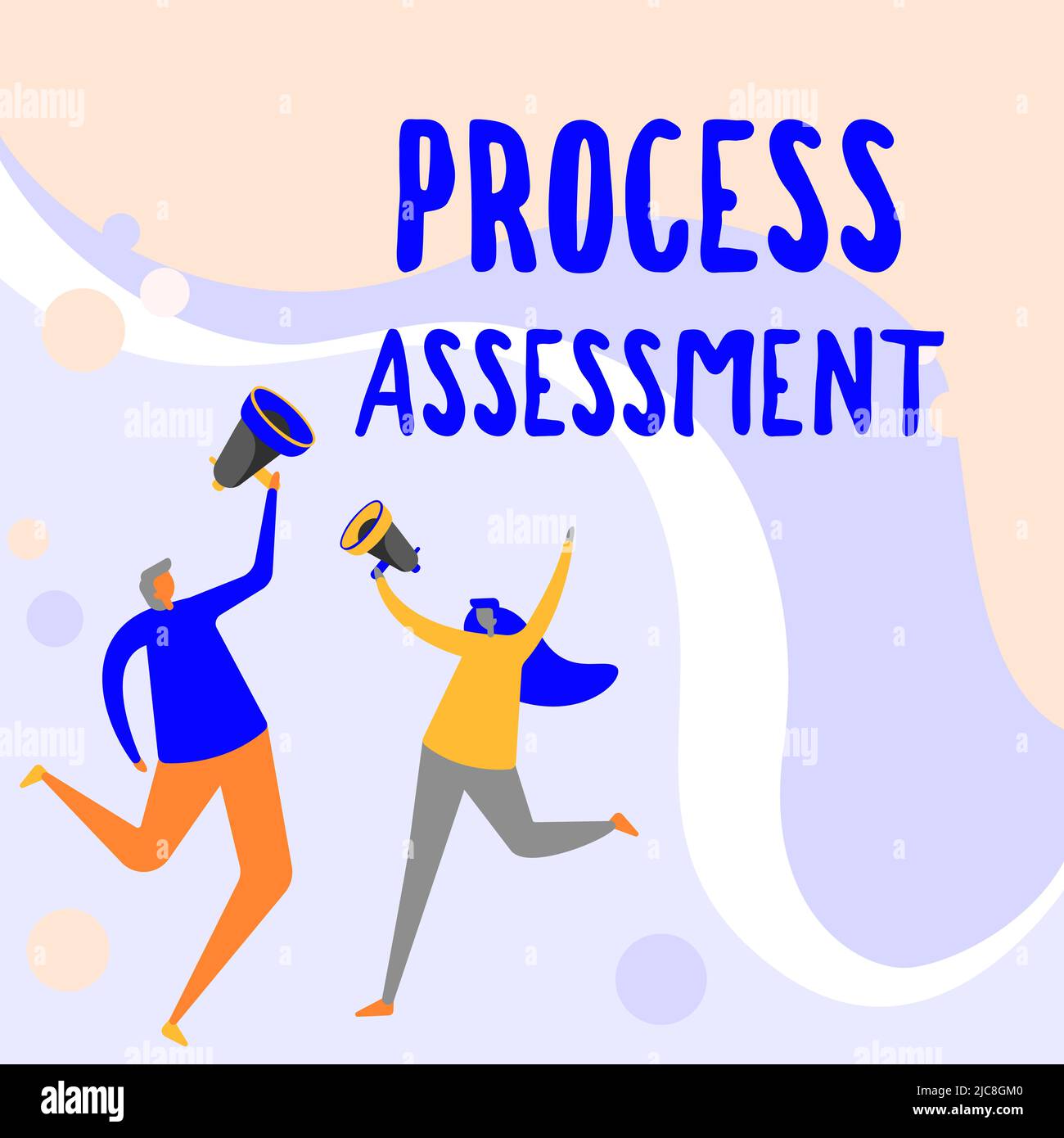 Text showing inspiration Process Assessment. Business overview ...