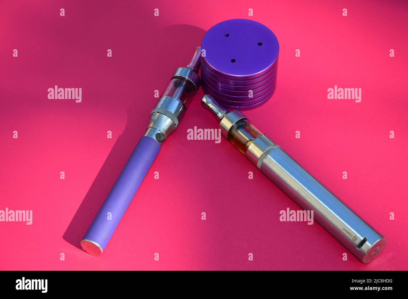Vintage e-cigarette, Vintage vape Stock Photo - Alamy