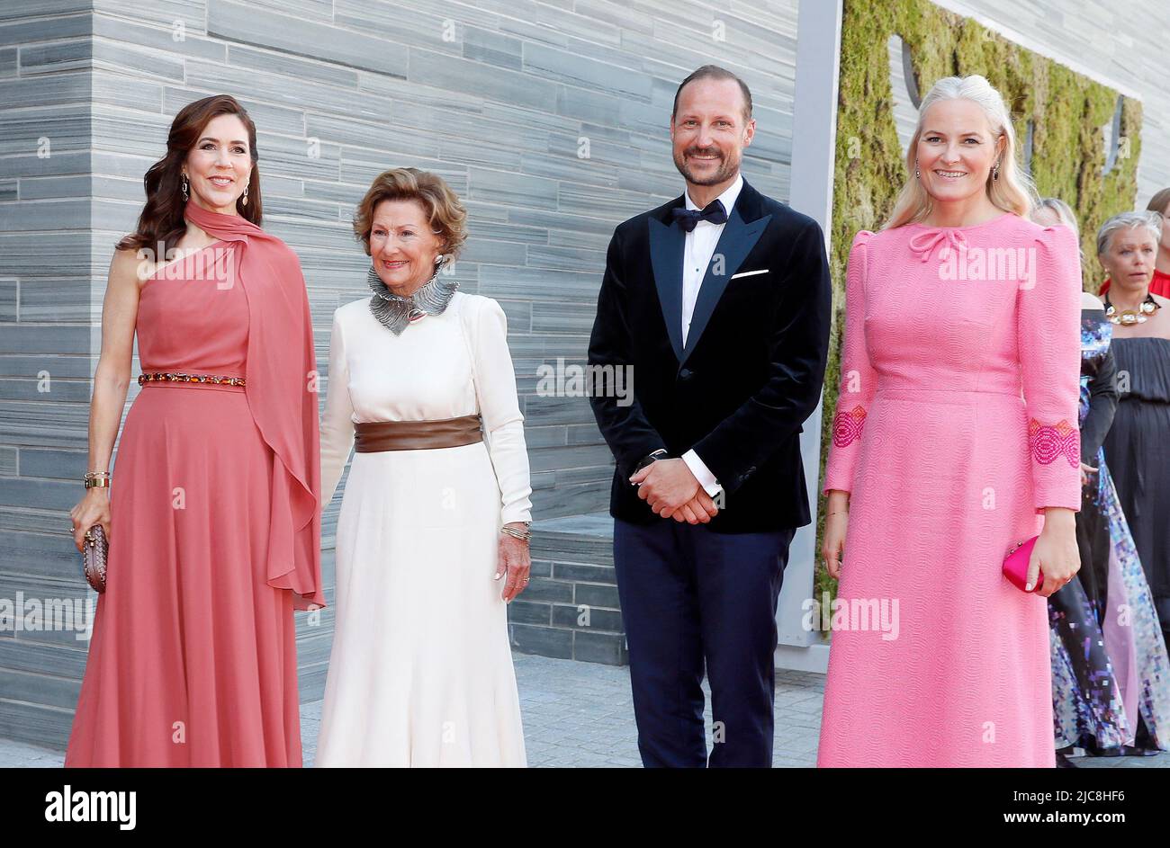 Oslo, Norway. 11th June, 2022. Queen Sonja , Crown Prince Haakon , Crown Princess Mette-Marit ...