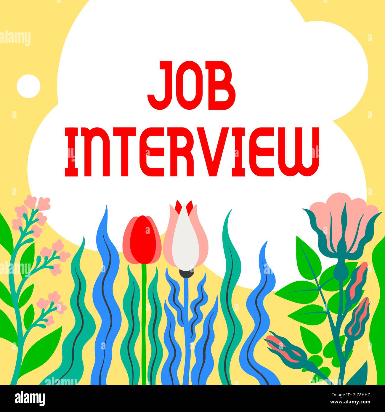 Conceptual display Job Interview. Business concept Assessment Questions ...