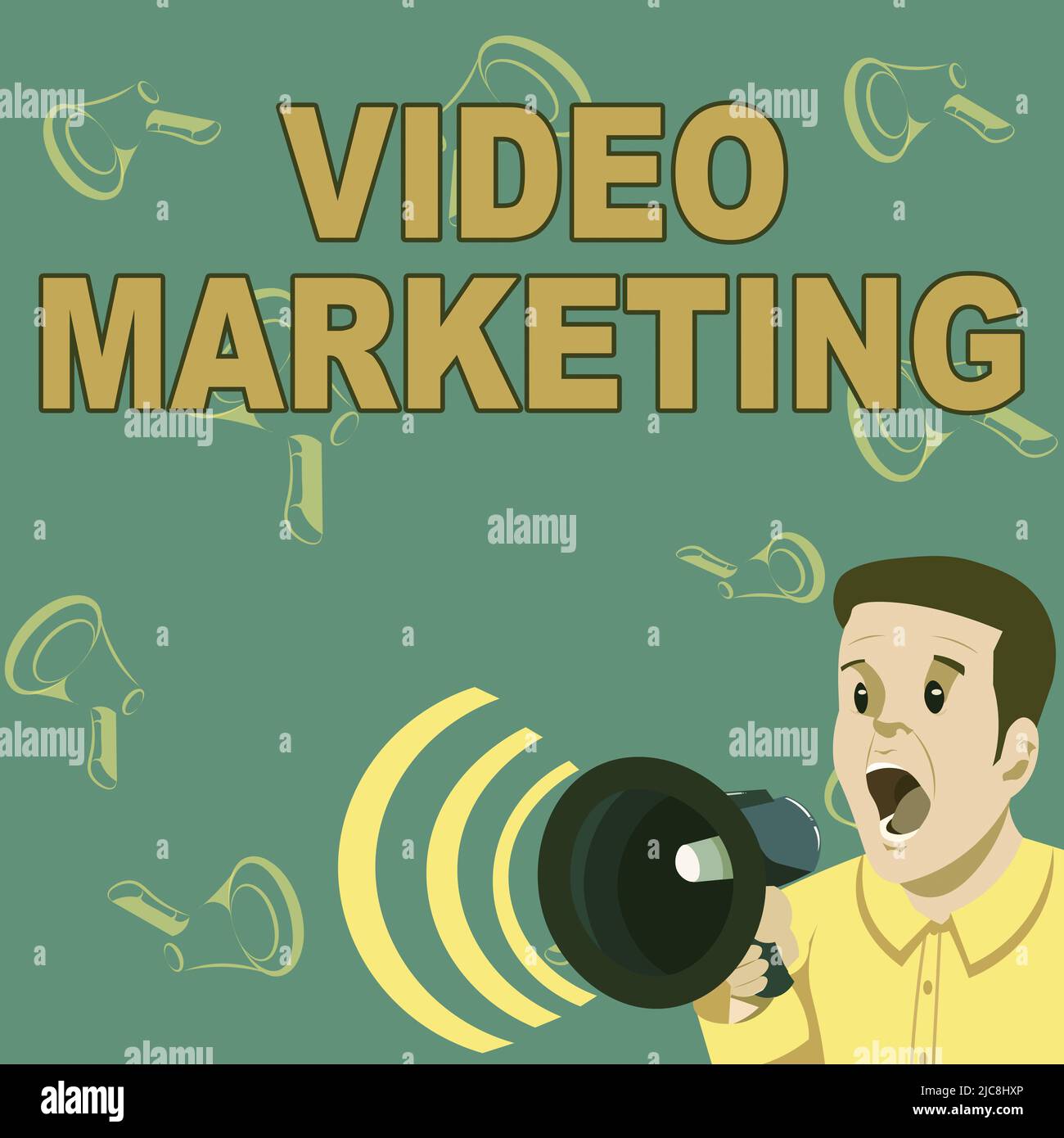 Text caption presenting Video Marketing. Internet Concept create short ...
