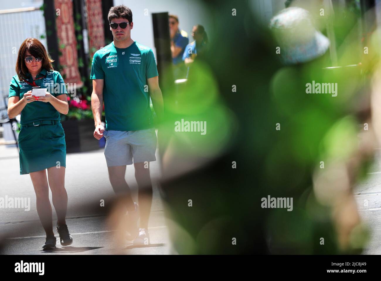 Baku, Azerbaijan. 11th June, 2022. (L to R): Joanne Revill (GBR) Aston ...