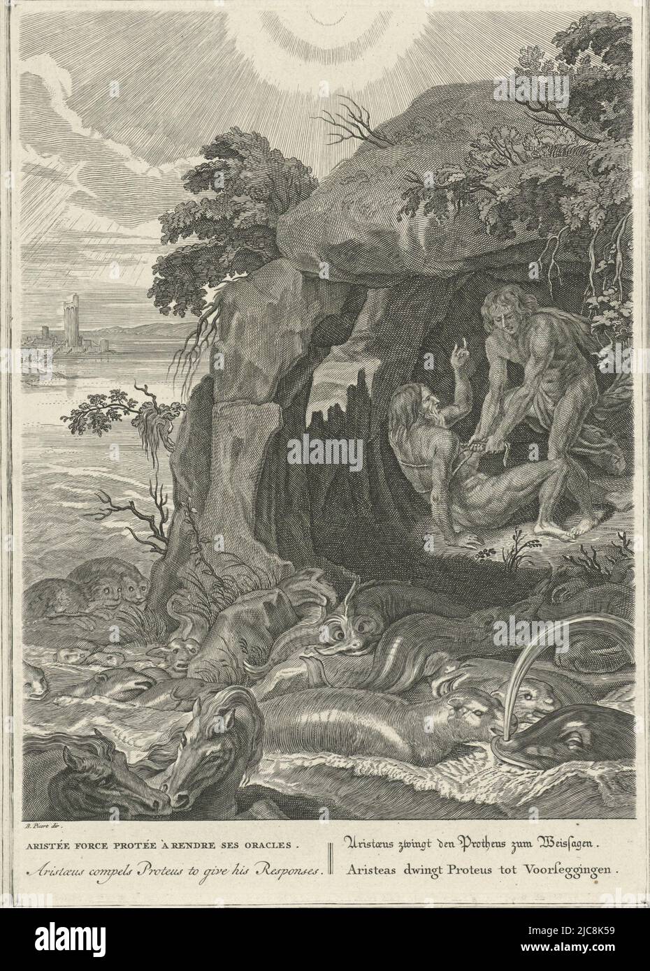 Aristaeus captures proteus hi-res stock photography and images - Alamy