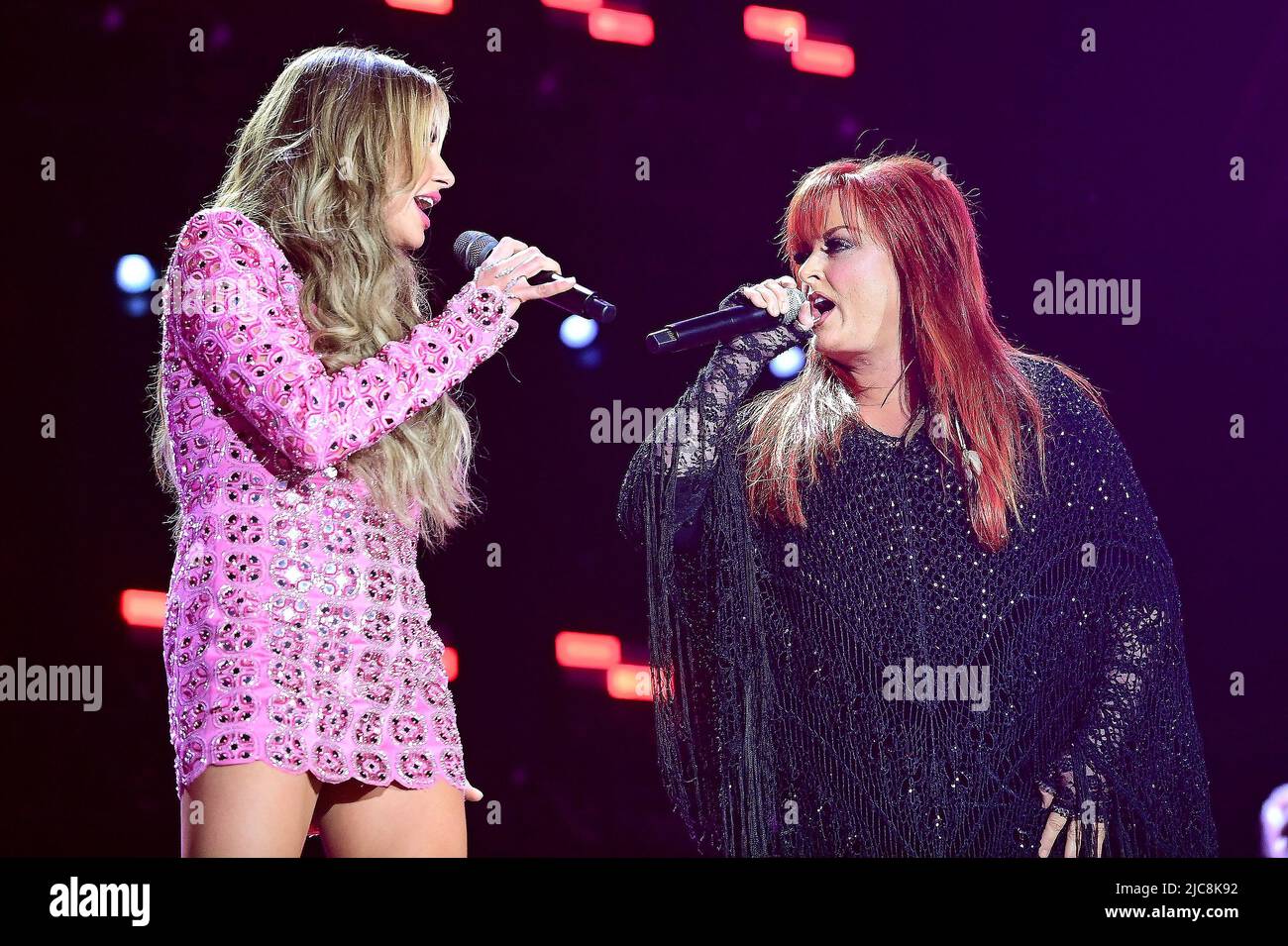 Nashville, Tennessee, USA. 10th June, 2022. Carly Pearce, Wynonna Judd ...