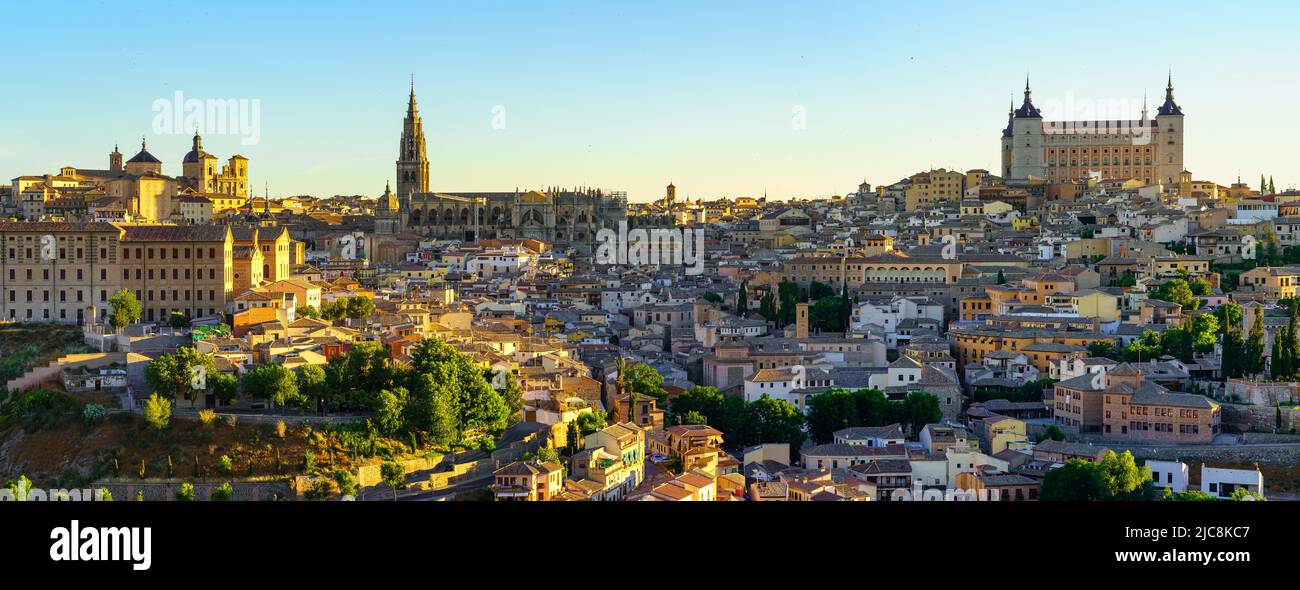 Aerial view of toledo city hi-res stock photography and images - Alamy