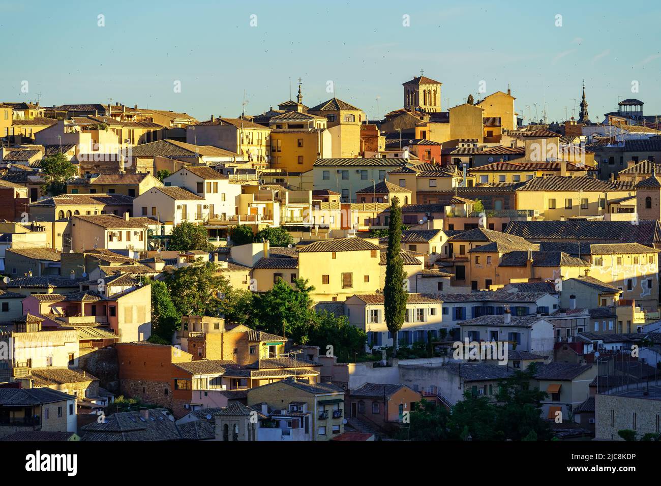 Medieval buildings of the World Heritage City of Toledo, Spain Stock ...