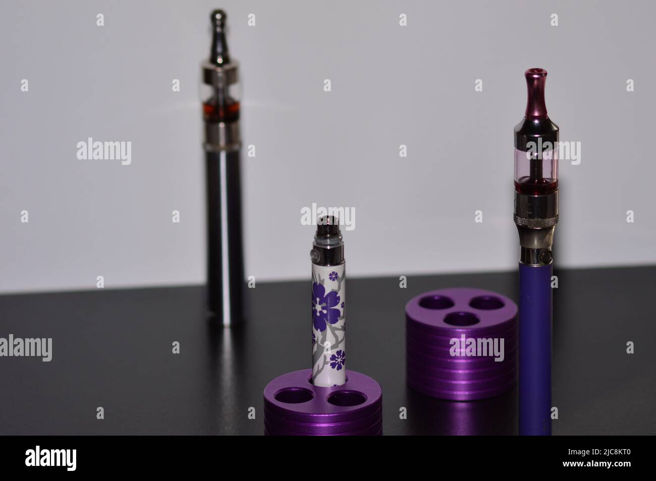 Vintage e-cigarette, Vintage vape Stock Photo - Alamy