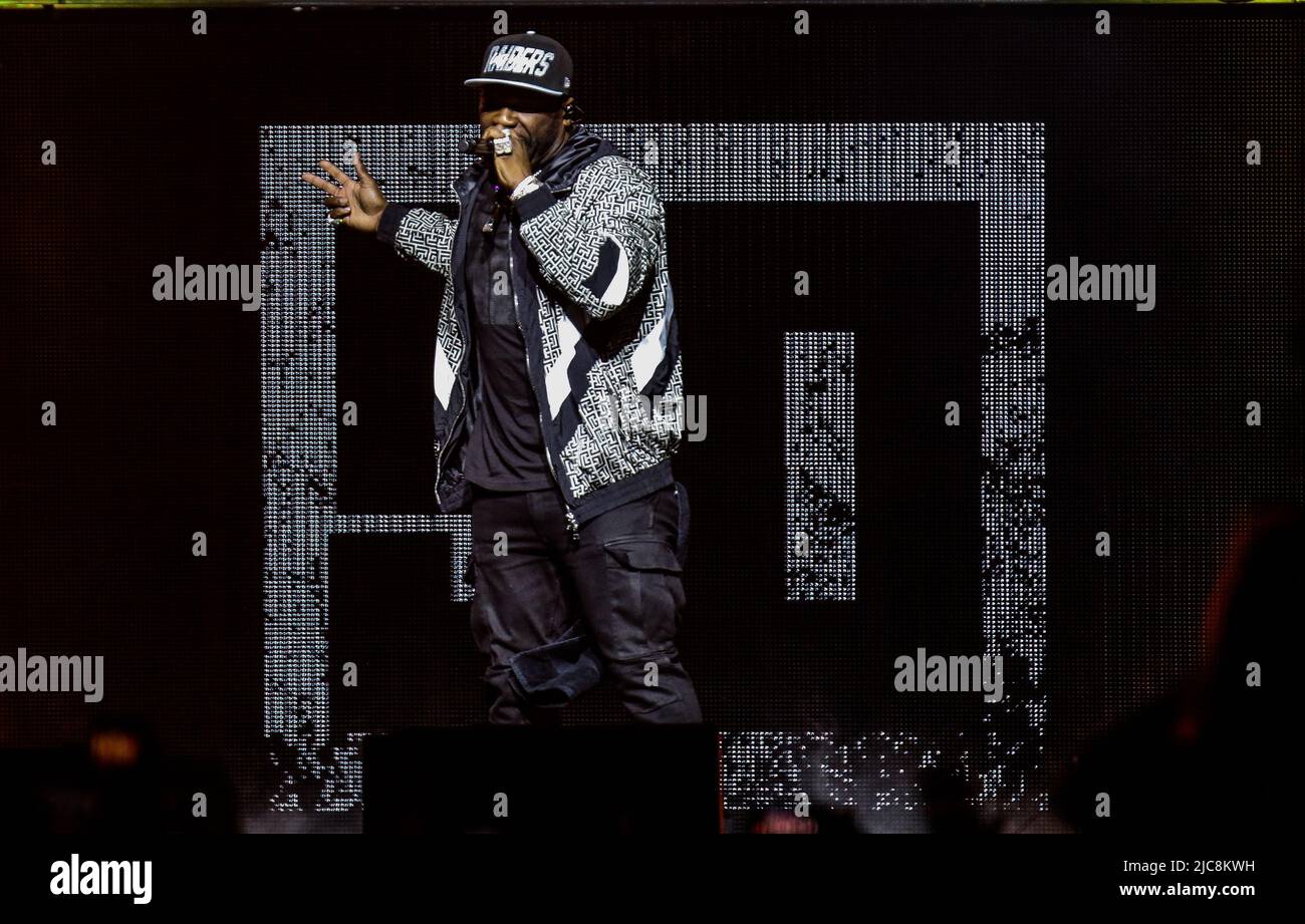 London, UK. 10th June, 2022. London England UK 10th June 2022 50 Cent ...