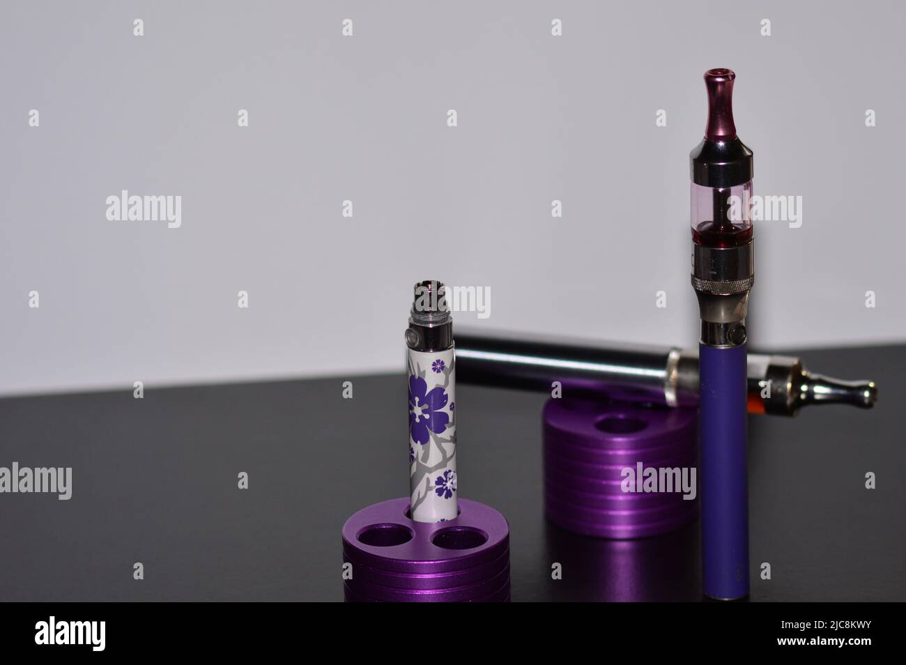 Vintage e-cigarette, Vintage vape Stock Photo - Alamy