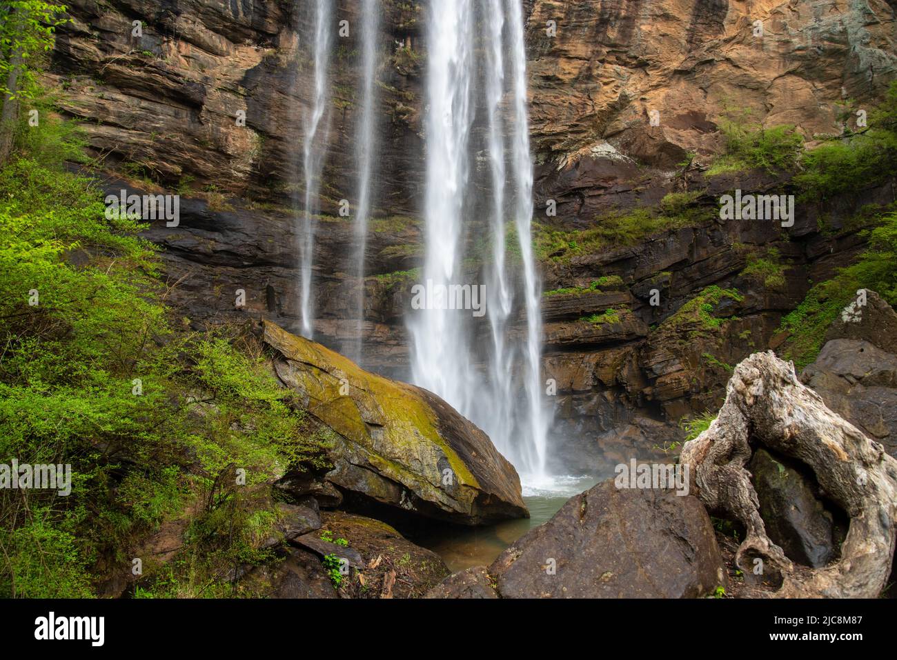 Toccoa Falls in Toccoa Falls, Georgia Stock Photo - Alamy