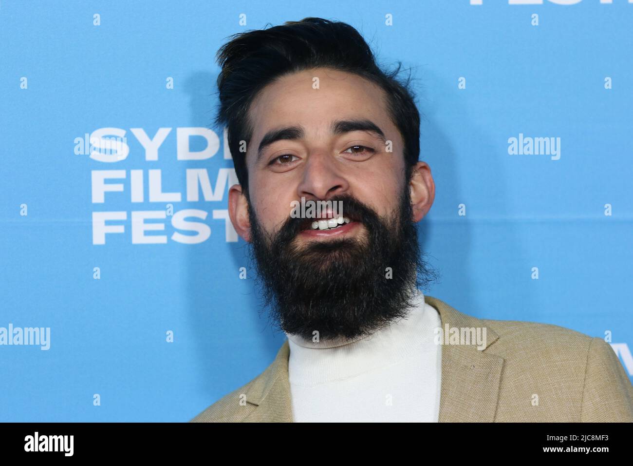 Sydney, Australia. 11th June 2022. Ray arrives on the red carpet for ...